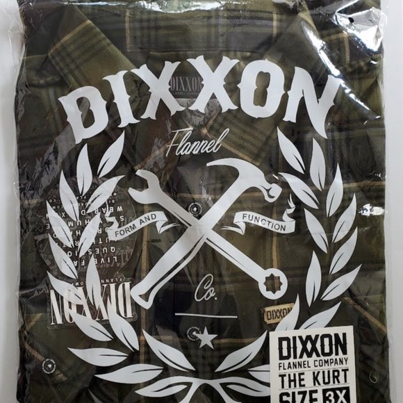 DIXXON | Shirts | Dixxon Flannel The Kurt Limited Edition Mens Flannel ...